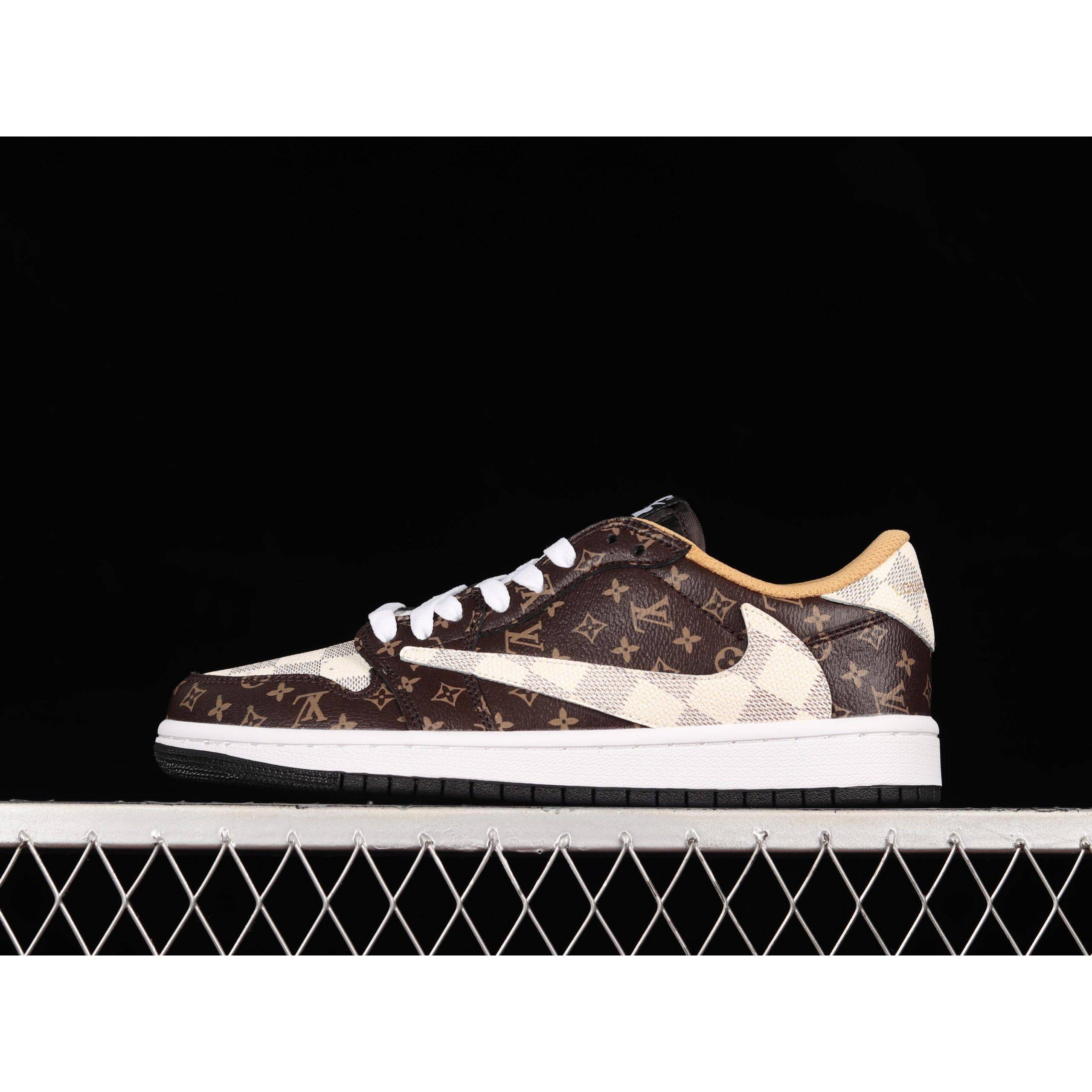 Las zapatilla LV ,Travis Scott x Air Jordan 1 Low